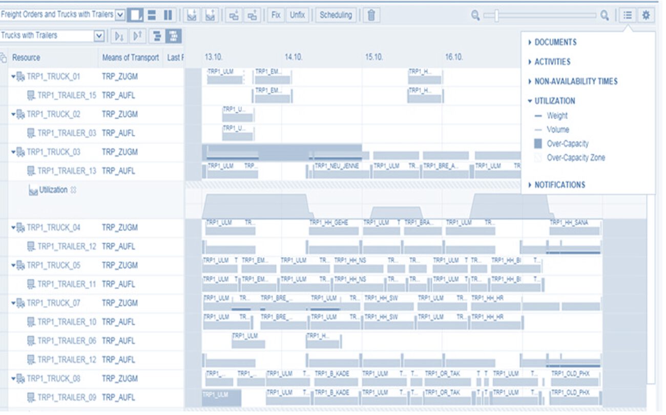 Planung in SAP TM - bvise